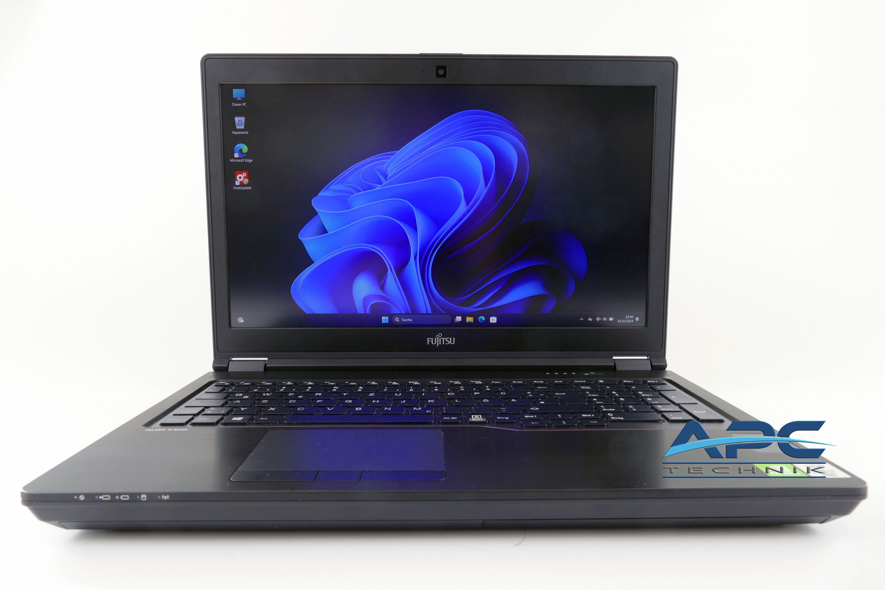 Fujitsu Celsius H7510 Workstation - 15,6 Zoll - i7-10850H - nVidia Qua ...